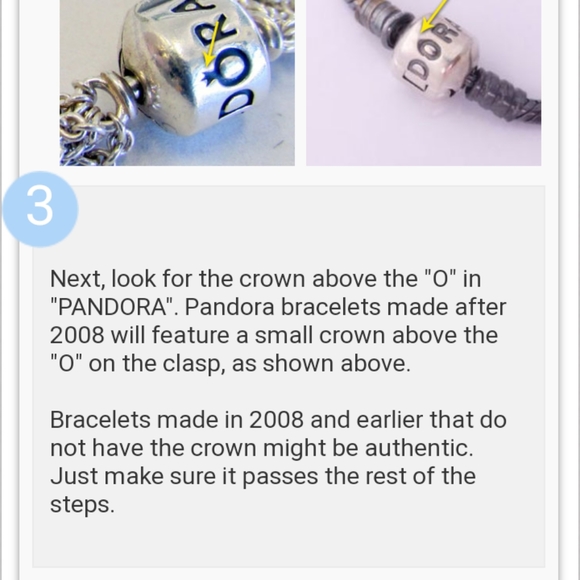 Pandora | Jewelry | How To Spot A Fake Pandora Bracelet Beware | Poshmark